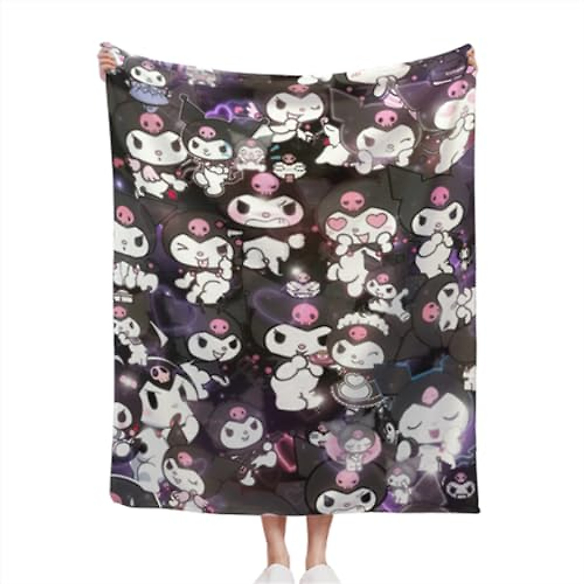 Kawaii Super Soft Blanket Cute Blanket All Season Flannel Fleece Blanket for Kids Adult Sofa Bedding 40"x 50"