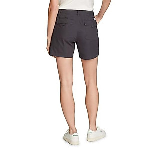 Eddie Bauer Women's Adventurer Stretch Ripstop Shorts, Carbon, 2
