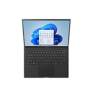 LG Gram 14Z90P Laptop 14" Ultra-Lightweight, (1920 x 1200), Intel Evo 11th gen CORE i7 , 16GB RAM, 512GB SSD, Windows 11 Home, 72 Wh Battery, Alexa Built-in, 2X USB-C, HDMI, USB-A - Black
