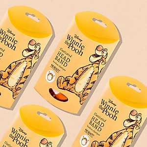 MAD Beauty Disney Make-Up Headband, Elasticated, Keeps Hair Neatly Tucked Away Out of Face, Comfortable, Soft, Use While Doing Make-Up, Applying Creams, or Face Masks (Tigger)