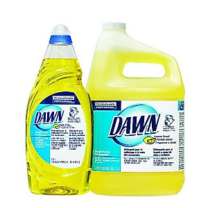 Dawn PGC57444 - Dishwashing Liquid, Lemon, 1gal Bottle