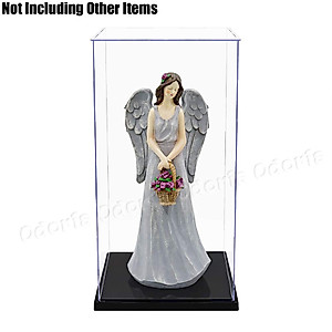 Odoria Clear Acrylic Assembly Required Display Box Case 15.7" High Dustproof Figure Display