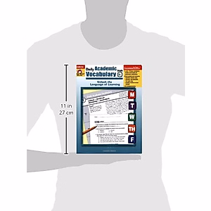 Evan-Moor Daily Academic Vocabulary, Grade 6, Teachers Edition