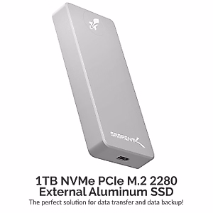 SABRENT Rocket Pro 1TB USB 3.2 External Aluminum SSD (SB-1TB-PRO)