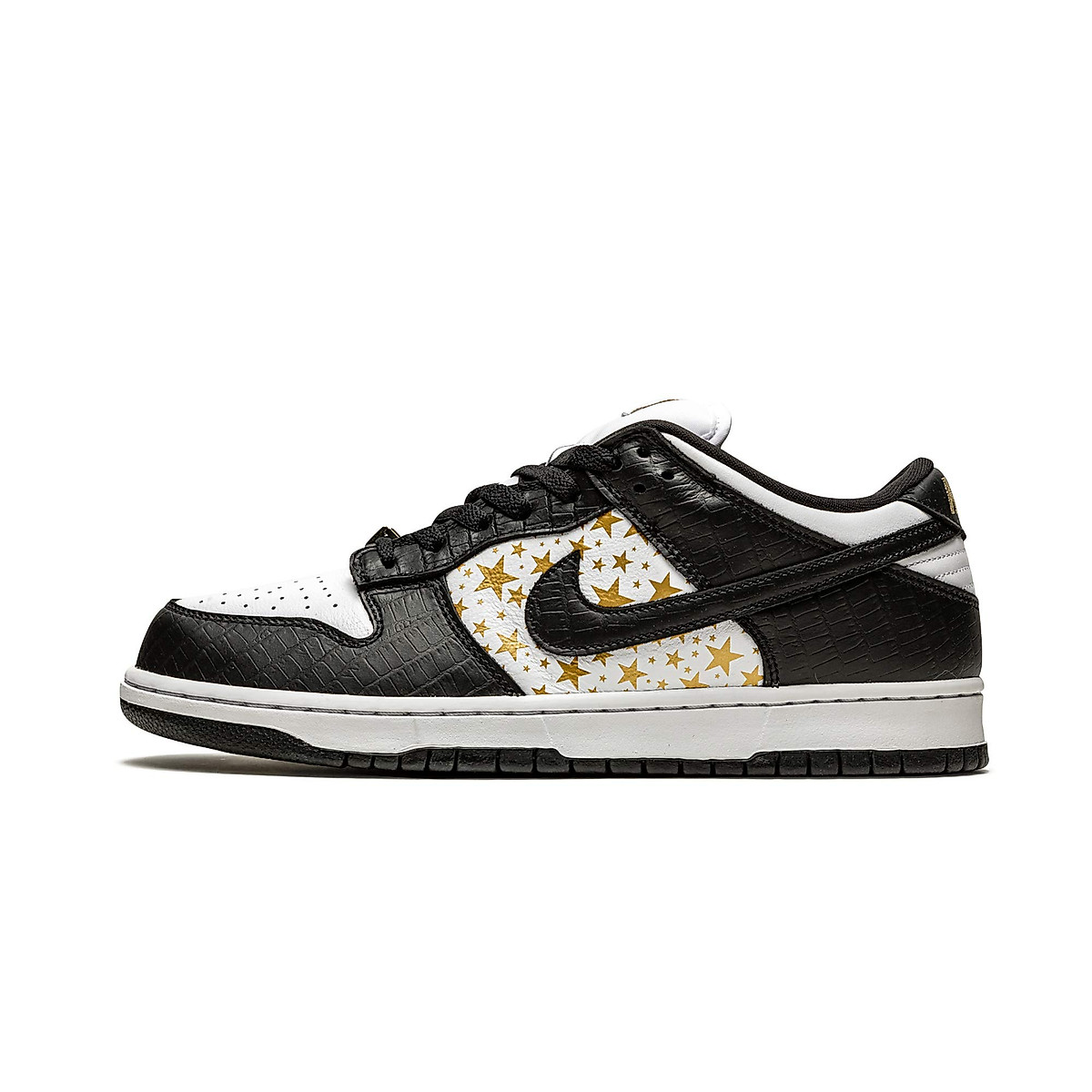 Nike Mens SB Dunk Low DH3228 102 Supreme - Stars - Black - Size 8.5