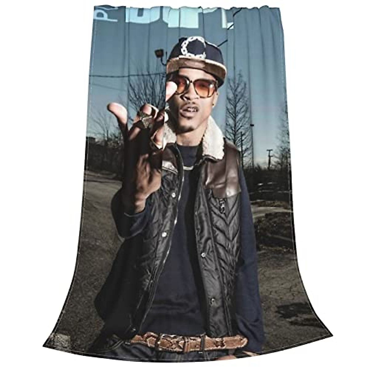 Flannel Blanket August Alsina Soft Lightweight Throw Blanket Warm Durable Sofa Couch Decor Beding 50"X40"