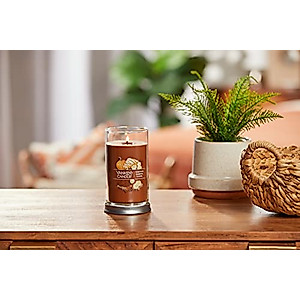 Yankee Candle Pumpkin Banana Scone Signature Medium Pillar Candle, 14.25oz