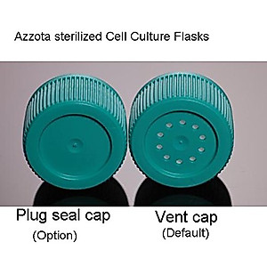 Sterilized Cell Culture Flasks - 250ml, 75cm2, Vent Cap, 5/pk