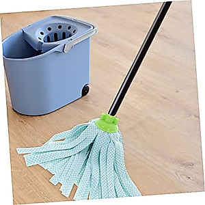 Hemoton 2pcs Mop Replacement Head Commercial Mop Microfiber Mop Sponge Mop Floor Cleaning Tool Mop Head Refill Cotton Floor Cleaning Practical Mop Cloth Mop Head Replacement Wipe The Floor
