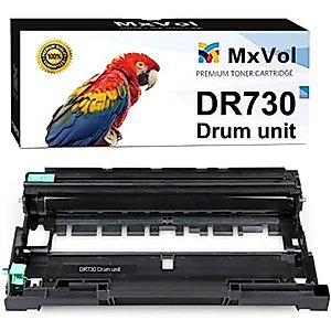 MxVol Compatible Drum Unit Replacement for Brother DR730 DR-730 DR 730 Up to 12,000 Pages use for HL-L2350DW DCP-L2550DW MFC-L2710DW MFC-L2750DW HL-L2395DW Printer (NO Toner) Black