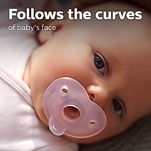 Philips AVENT Soothie Heart Pacifier, Blue/Light Blue, 0-3 Months, 4 Pack, SCF099/41