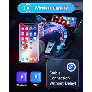 CarlinKit 3.0 Wireless CarPlay Adapter - Convert Wired CarPlay to Wireless in Factory Cars, 2015-2023 Models