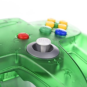 LUXMO PREMIUM Classic N64 USB Controller,Retro N64 Gamepad Joystick PC Controllers for Windows PC Retro Pie