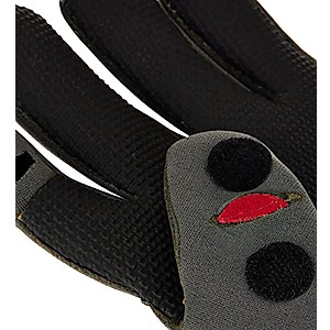 Berkley BTNFGG NEOPENE FISH GRIP GLOVES Neoprene Fishing Gloves, Grey