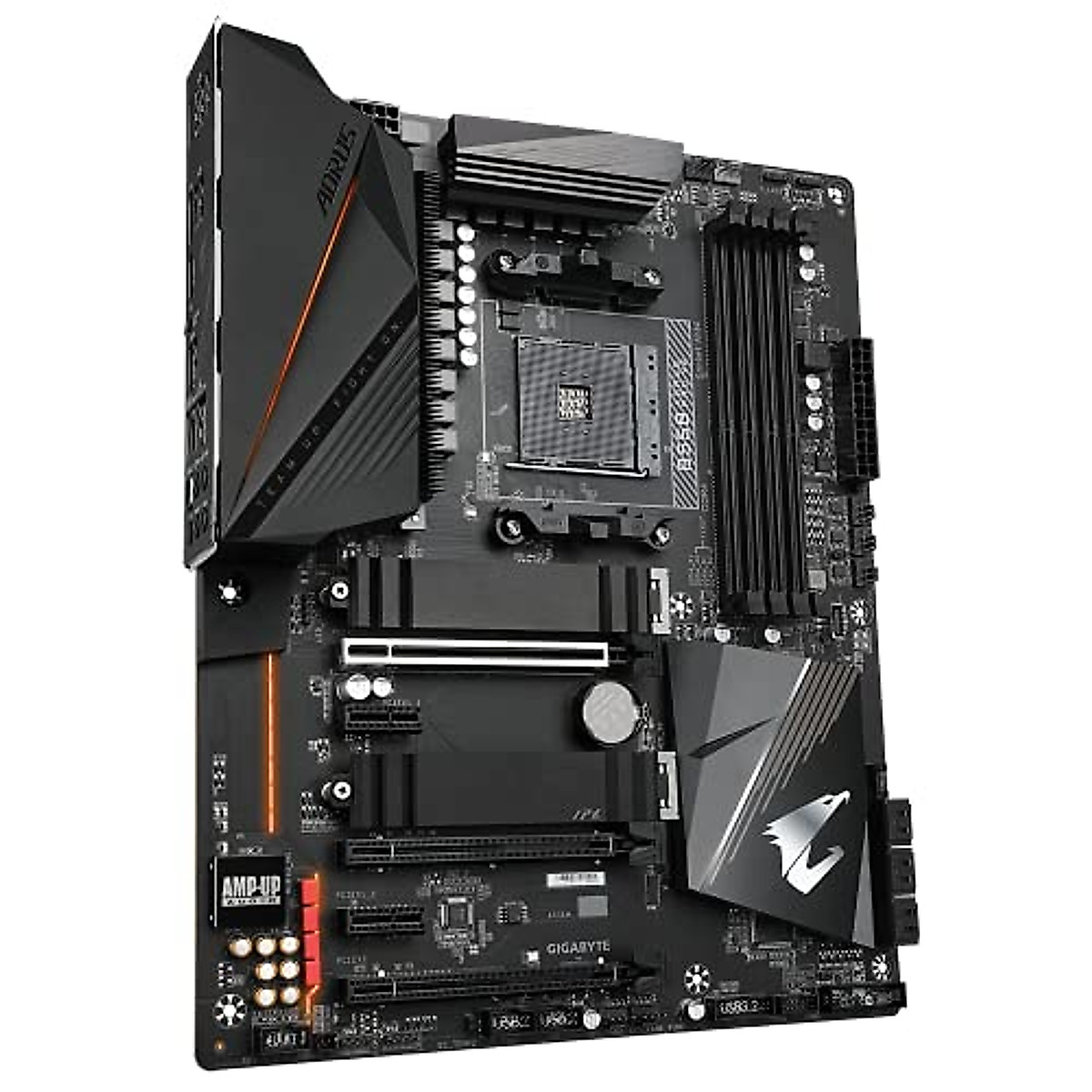 GIGABYTE B550 AORUS PRO V2 (AMD Ryzen 5000/ B550/ ATX/ PCIe4.0/ DDR4/ Realtek ALC1220-VB/ Front & Rear USB Type-C/ RGB Fusion 2.0/ Dual M.2 Thermal Guard/ Gaming Motherboard)