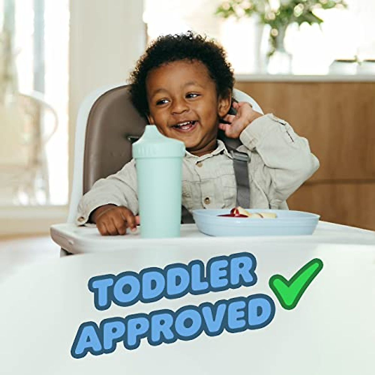 MightyMoe Kid’s Dinnerware Set - 28 Pieces, 4 Place Settings - Pastel Color Set - Tough Tableware for Toddlers - Made in the USA - Dishwasher and Microwave Safe - BPA Free and Shatter Resistant