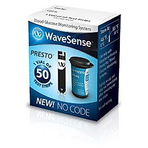 Wavesense Presto Test Strips 50/bx By, Agamatrix Inc