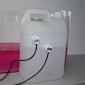 Taidacent Non-Contact Liquid Level Sensor Externally Attached Liquid Induction Level Switch Water Level Switch (NPN Output(5-12V))