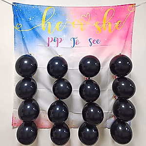 Baby Gender Reveal Dart Board Game,Gender Reveal Balloon for Girl or Boy,Pink and Blue Powder for He or She Party,Gender Reveal Party decoration kit