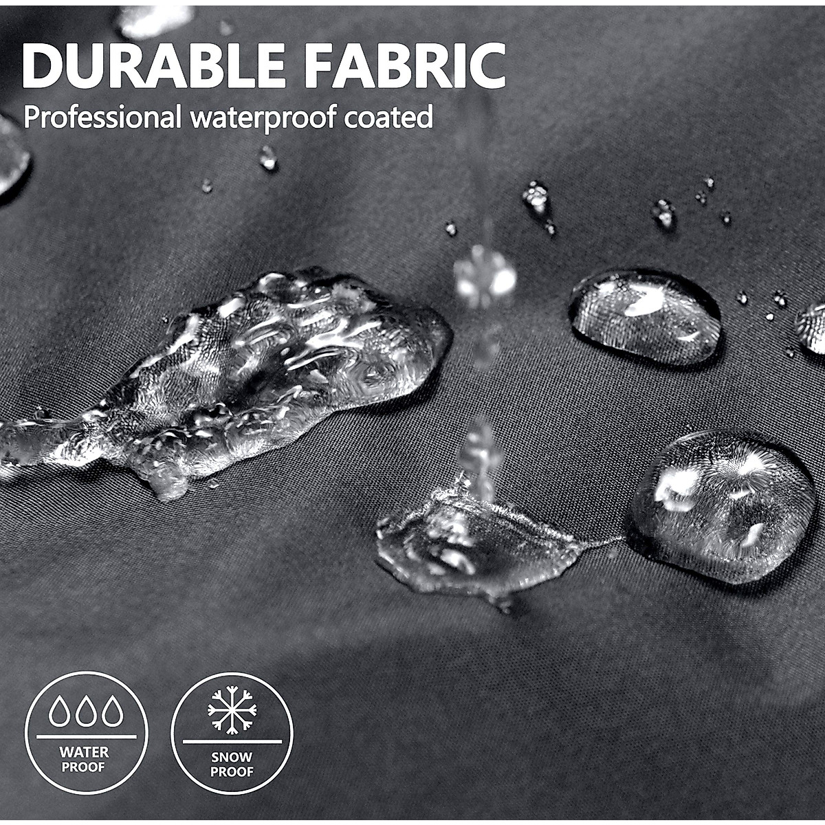 Little Donkey Andy Women's Ski Snowboarding Jacket Waterproof Warm Winter Windproof Mountain Snow Rain Coat Black M