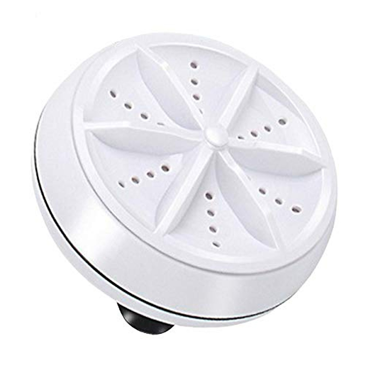 YoBuyBuy Turbo Washing Machine Portable Travel Washer Air Bubble and Rotating Mini Washing Machine,White