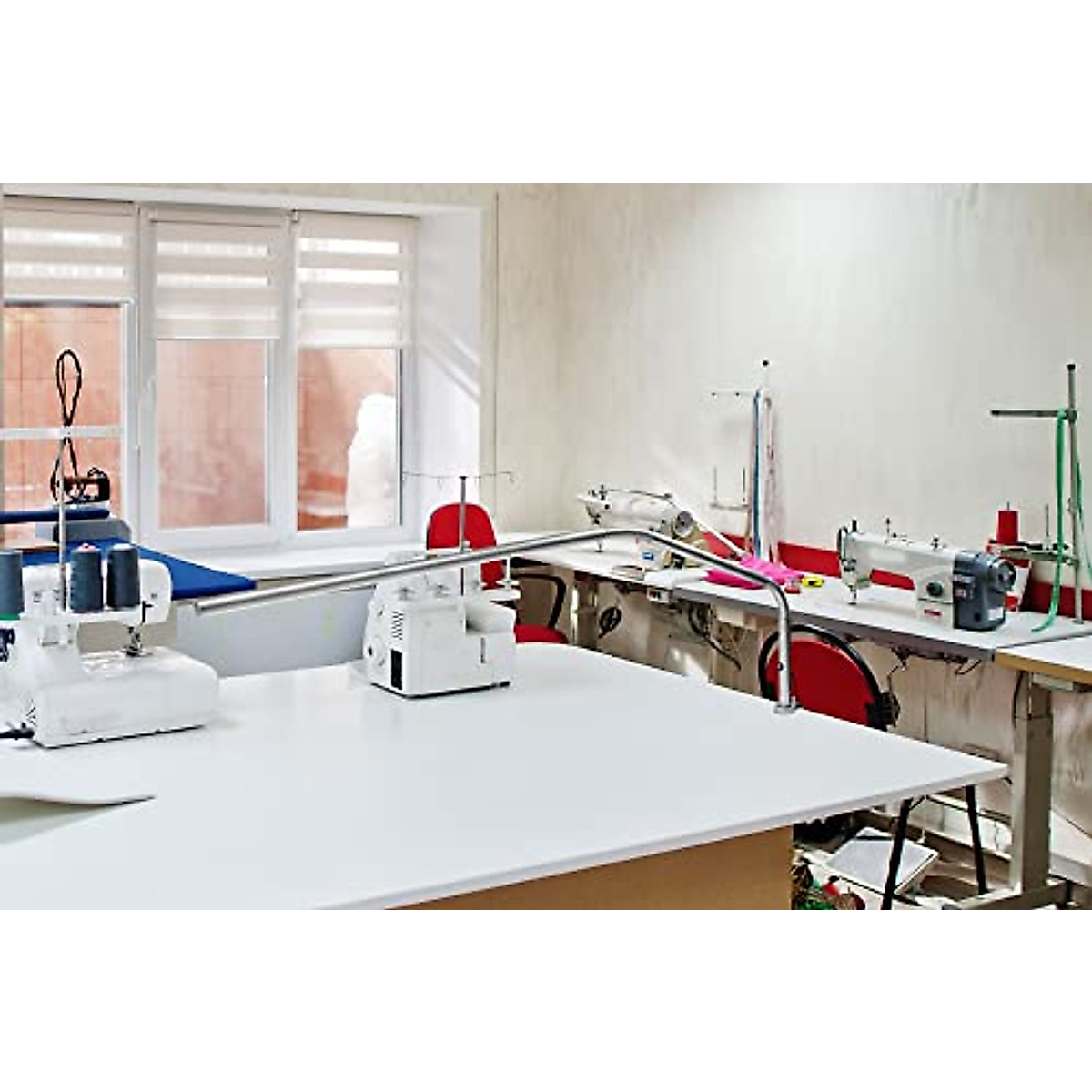 Daylight U35108 Clamp on, LED, Brushed Steel