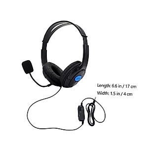 UKCOCO Headphones Gaming Headphone Gaming Earphone Stereo Earphone Big Headphone Game Headset Game Supply Professional Gaming Headset Light Headset Surround Sound Headset Glowing Headset