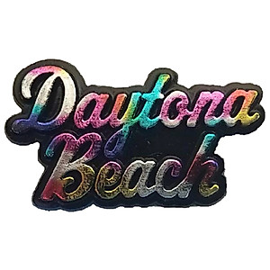 Daytona Beach Florida Multi Color Fridge Magnet