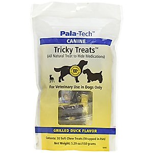 Canine Tricky Treats Grilled Duck, 30ct