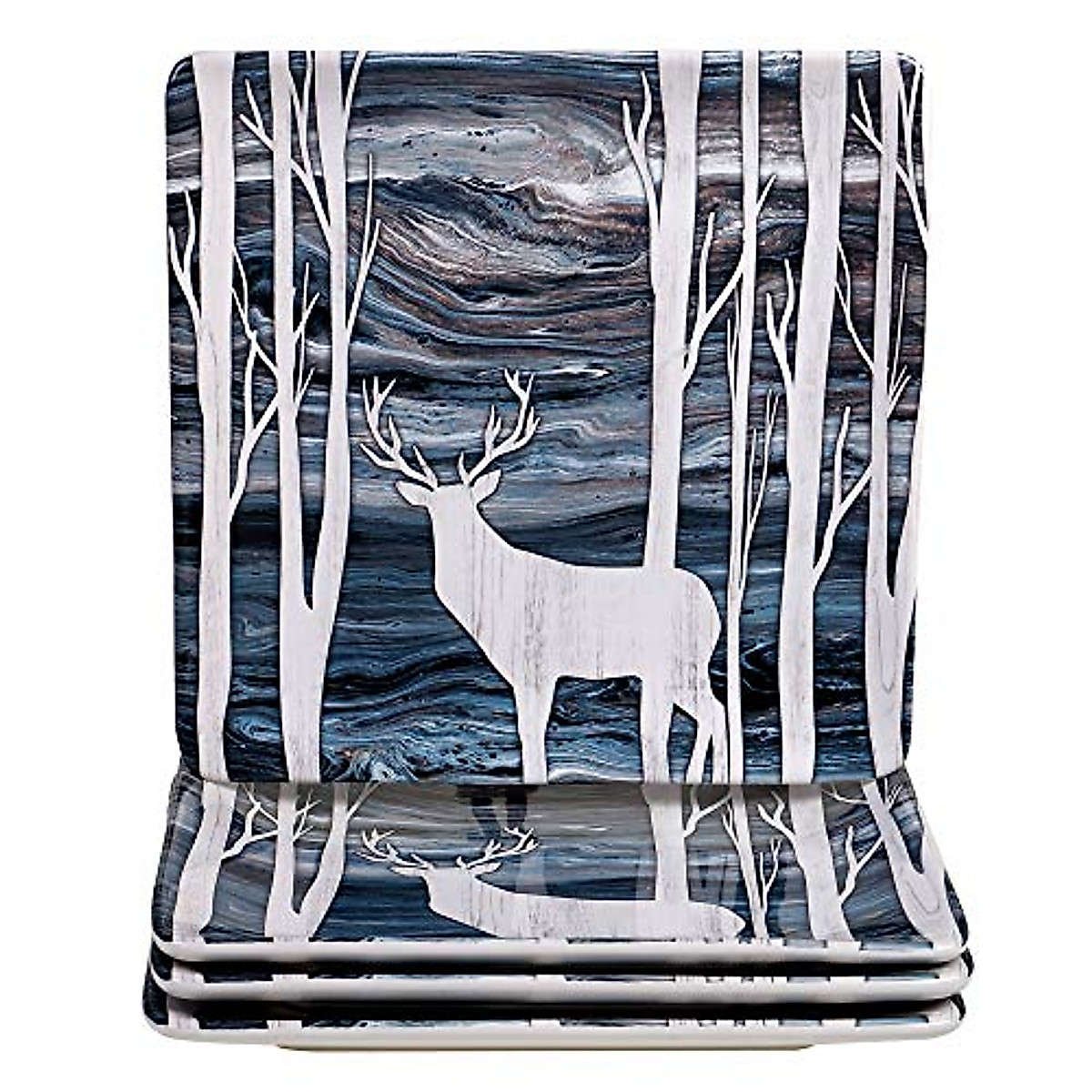 Certified International Fluidity Lodge 16 piece Dinnerware Set, Service for 4