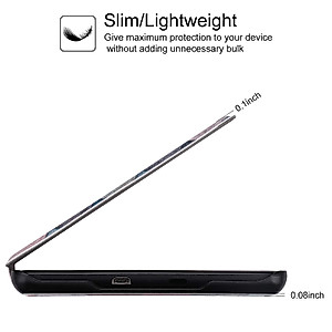 WALNEW Cover Case Only for Kindle (Model No. J9G29R) 10th Gen 2019 Released - Slim Auto Wake/Sleep Protective PU Leather Case for Kindle 2019