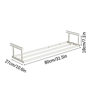 Shoe Racks Storage - Retractable Shoe Shelf | Storage Rack Cabinet Organizer | Retractable Hanging Shelf | Space-Saving Hangings Shoe Basket | Adjustable Pantry Shelf for Closet Entryway, Corner