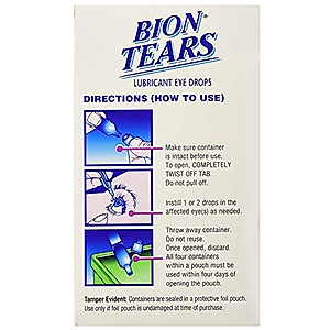 Alcon Bion Tears Single-Use Vials, 2 Pack