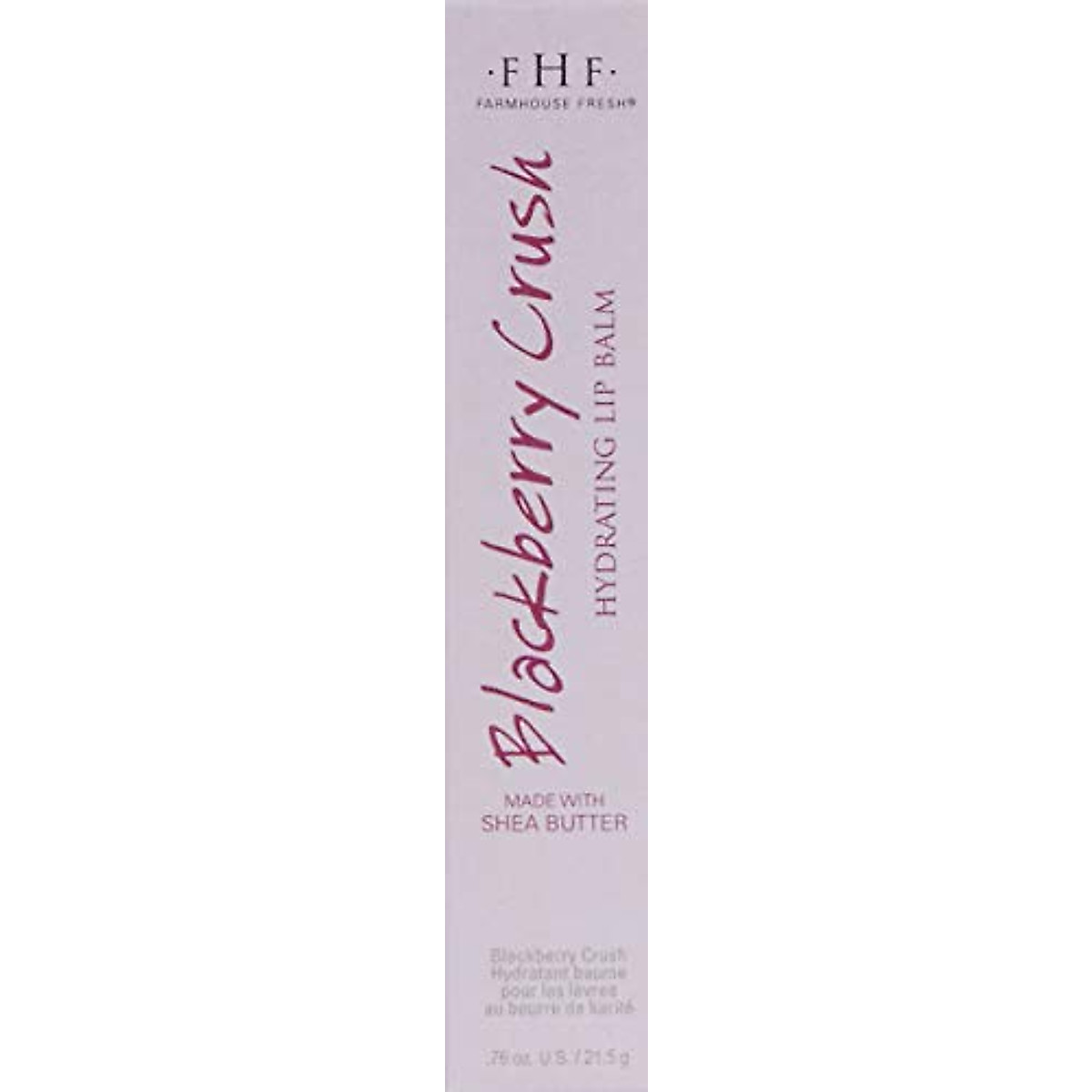 FarmHouse Fresh Hydrating Lip Balm, Blackberry, 0.64 oz