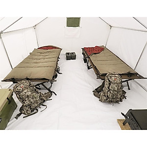 Guide Gear 10x12' Canvas Wall Tent Floor, Heavy-Duty PVC Flooring