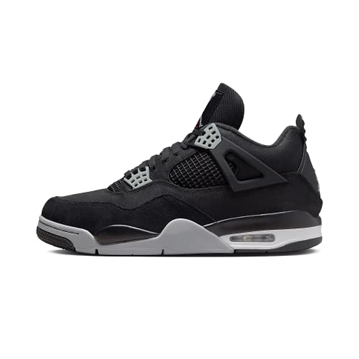 Jordan Mens Air 4 DH7138 006 Black Canvas - Size 9.5