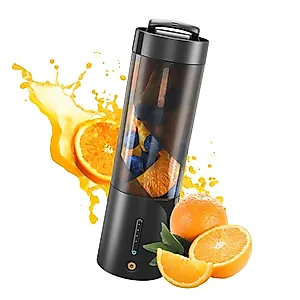 Irfora Portable Blender for Shakes and Smoothies 16OZ acity 15W High-Power Size Blender with Magnetic Charging XIP8 Waterproof 20000rpm 6 Sharp Multifunctional Household Electric Juicer