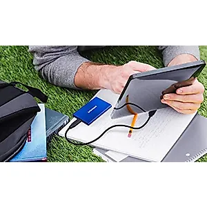 SAMSUNG T7 Portable SSD, 1TB External Solid State Drive, Speeds Up to 1,050MB/s, USB 3.2 Gen 2, Reliable Storage for Gaming, Students, Professionals, MU-PC1T0R/AM, Red