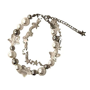 RICHTRUE Y2k Bracelets Y2k Accessories Grunge Accessories Y2k Aesthetic Bracelet for Women Punk Accessories (B)