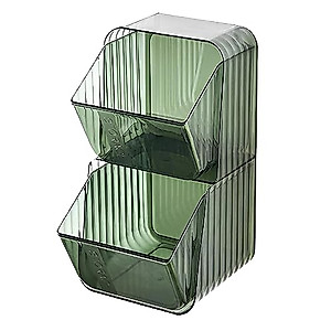 Teabag Storage Box, Drawer TeaBag Holder, Teabag Storage For Kitchen, Seasoning Sugar Packet Holder, Large Desktop Tea Container For Countertops, Office, Kitchen Accessories