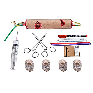 Stop The Bleed Kit with Online Training Course | Learn How to Stop Bleeding | A Stop The Bleed Simulation Arm with Veins That Actually Bleed & Arteries with Blood Squirting Out!