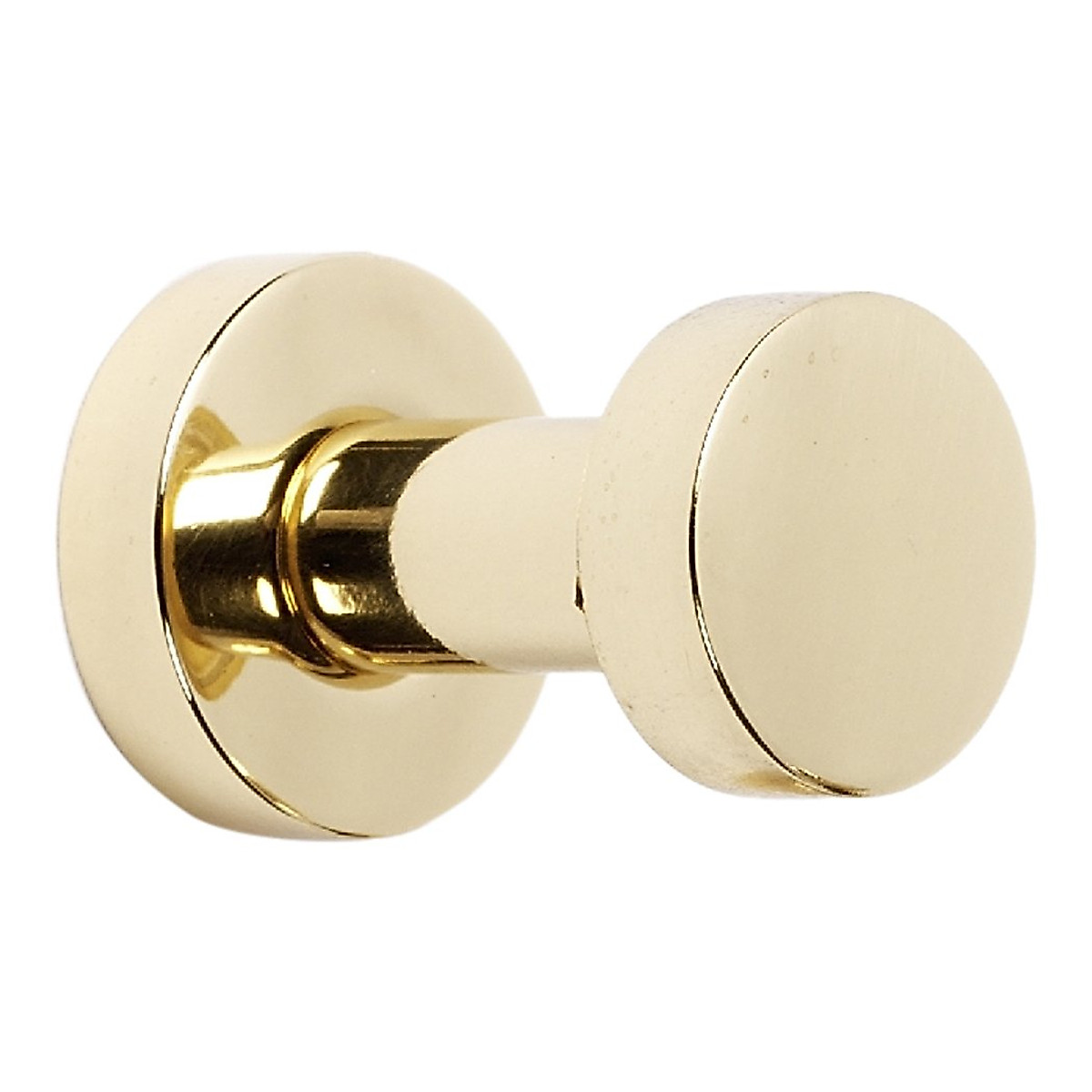 Alno A8980-PB Euro Modern Robe Hooks, Polished Brass