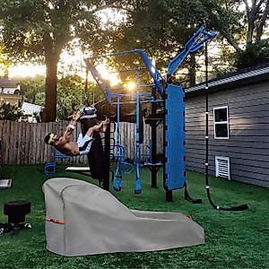 Aaaspark Rowing Machine Cover, Fitness Equipment Covers Protective Cover Dustproof Waterproof Cover Protective Cover and Resistant Oxford Fabric Sports Rowing Machine Protective Cover