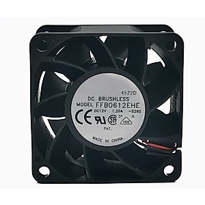 for FFB0612EHE 12V 1.2A 60X60X38MM 2-Wire Cooling Fan