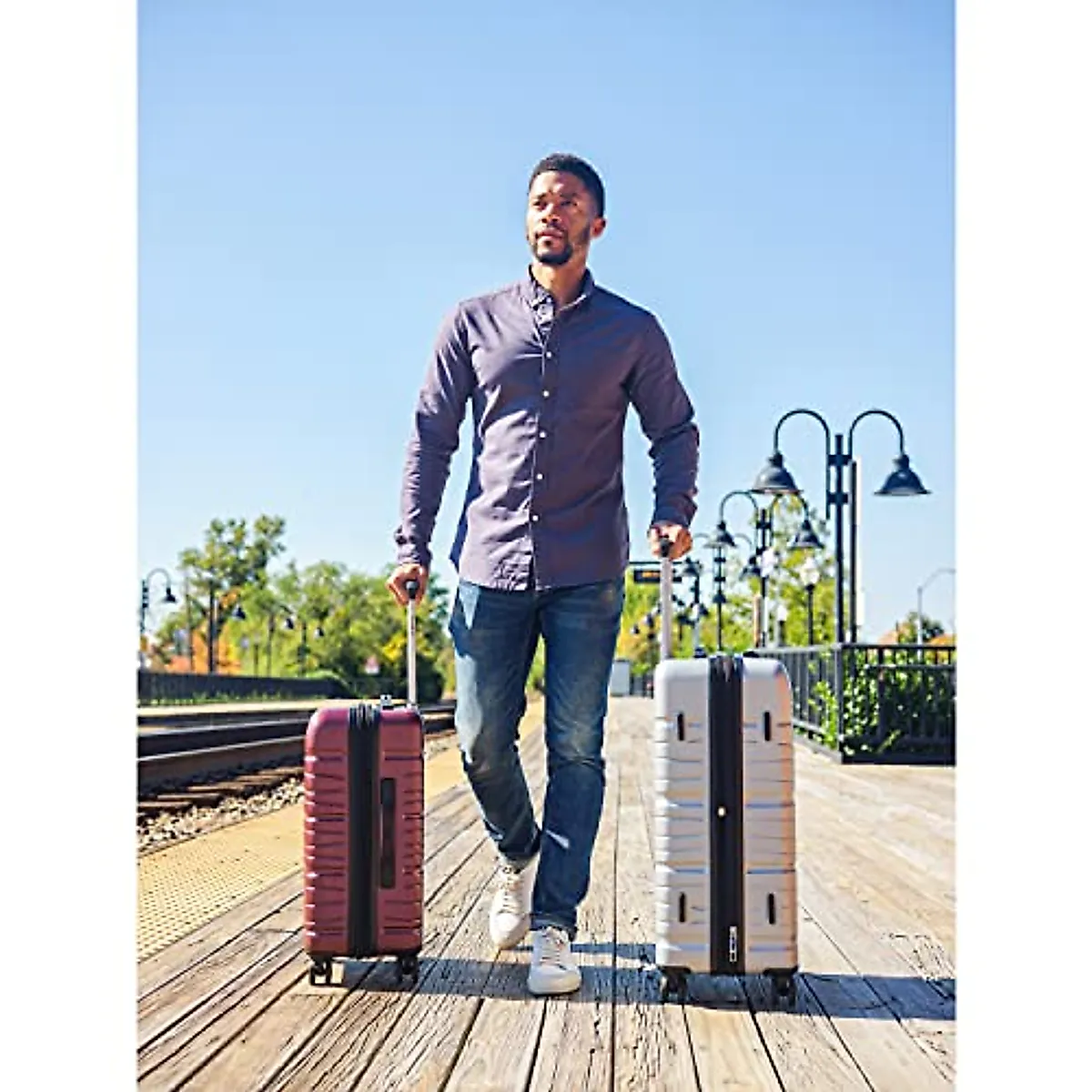 Samsonite Evolve SE Hardside Expandable Luggage with Double Spinner Wheels, Matte Burgundy, Carry-on