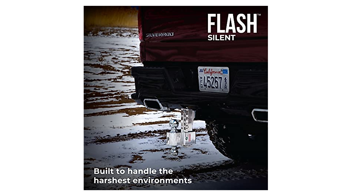 Fastway Flash Adjustable Silent Tow Ball Mount | Quiet & Versatile Towing