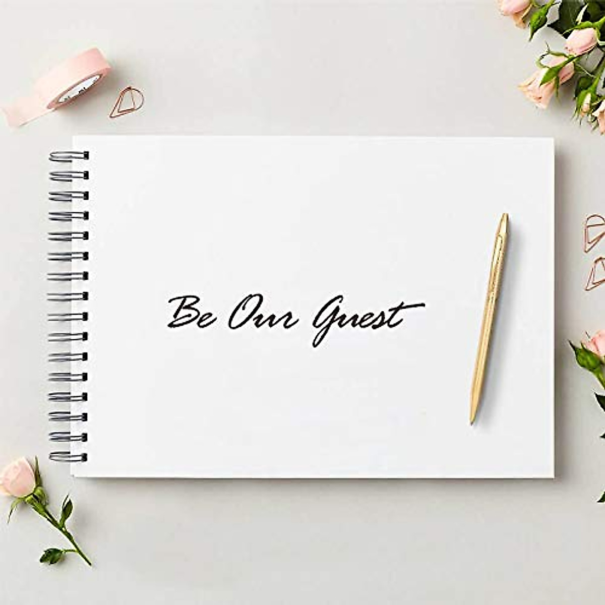 Cambond Ballpoint Pens, Gold Pen Stainless Steel Nice Pens for Guest Book Uniform Gift - Black Ink (1.0mm Medium Point), 3 Pens with 3 Extra Refills (Gold) - CP0103