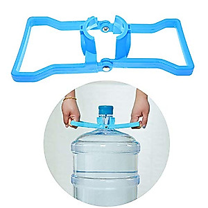Maxmoral 5 Gallon Drinking Water Bottle Handle Bottle Carrier Lifter Non-slip Holder