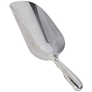5 Ounce Bar Ice Scoop, Dry Bin Scoop, Dry Goods Scoop, Candy Scoop, Spice Scoop, Aluminum by Royal Industries, , Commercial Grade
