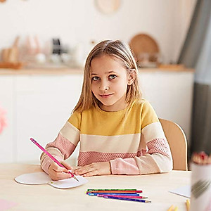 Color Changing Mood Metallic Glitter Pencil with Eraser Wooden Pencils Heat Activated Color Changing Pencils Thermochromic Pencils for Students Easter Birthday Pencils Party Favors (30 Pieces)